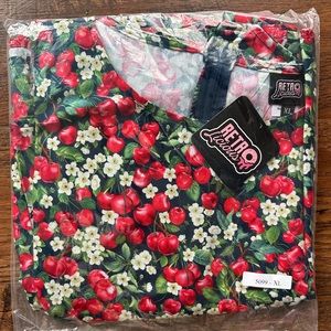 Retrolicious | Dresses | Cherry Good Print Vintage Style Dress By ...